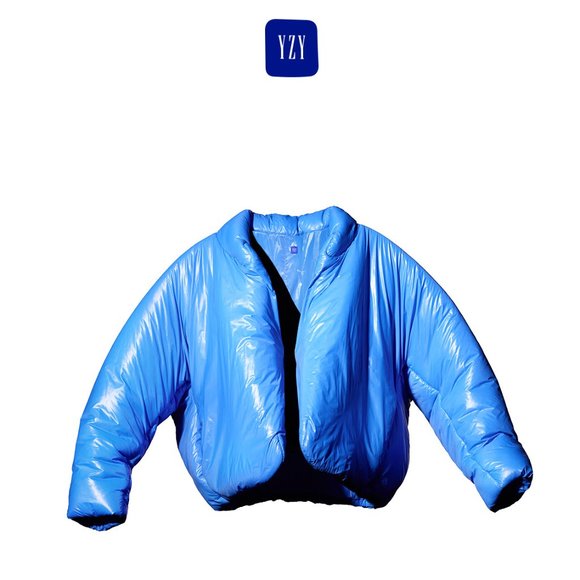 Yeezy | Jackets & Coats | Yzy X Gap Round Jacket Blue Medium Limited ...
